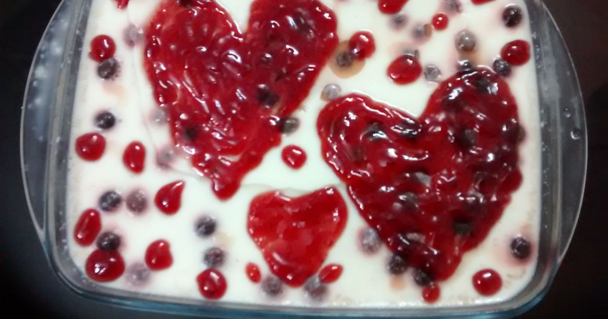 Three Layer Pudding Recipe by ushaaegis - Cookpad