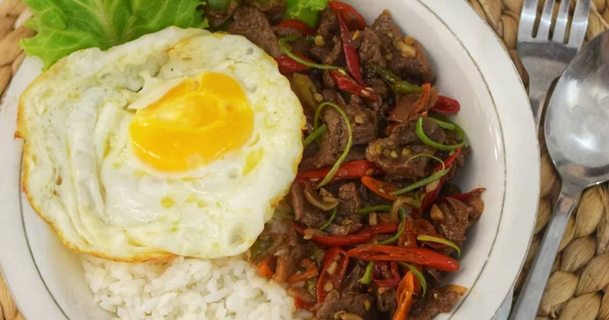 Resep Rice Bowl Daging Cabe Garam oleh kreasivinagoest - Cookpad