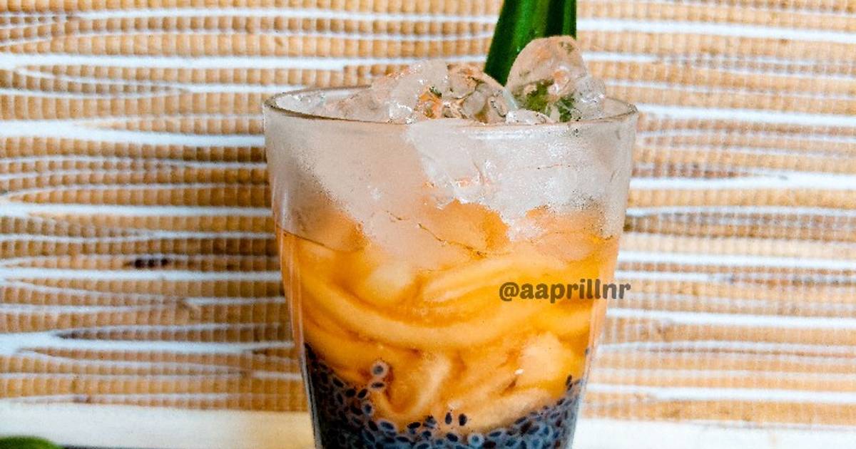 Resep Es Pandan Melon Serut oleh Aprilia Rahma ️ - Cookpad