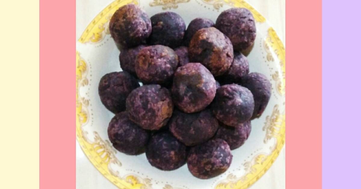 631 resep bola bola ubi ungu enak dan sederhana - Cookpad