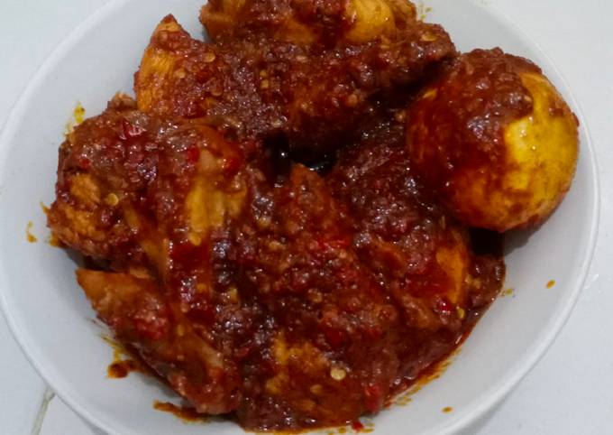 Resep Rendang Ayam Bumbu Instan Oleh Feby Cookpad
