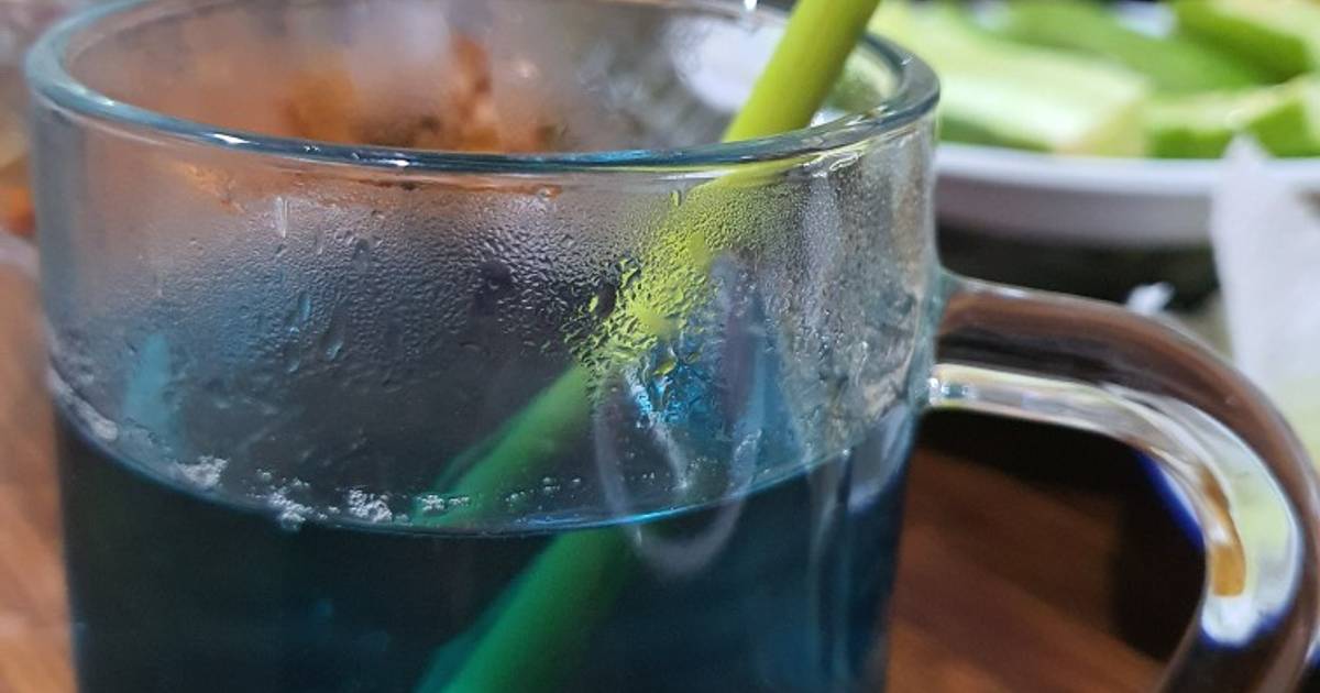 48 resep teh bunga telang enak dan sederhana - Cookpad