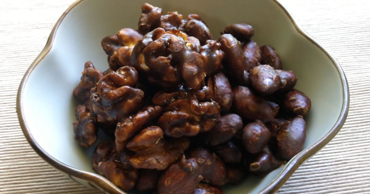 Muscovado Coated Nuts Recipe by Hiroko Liston - Cookpad