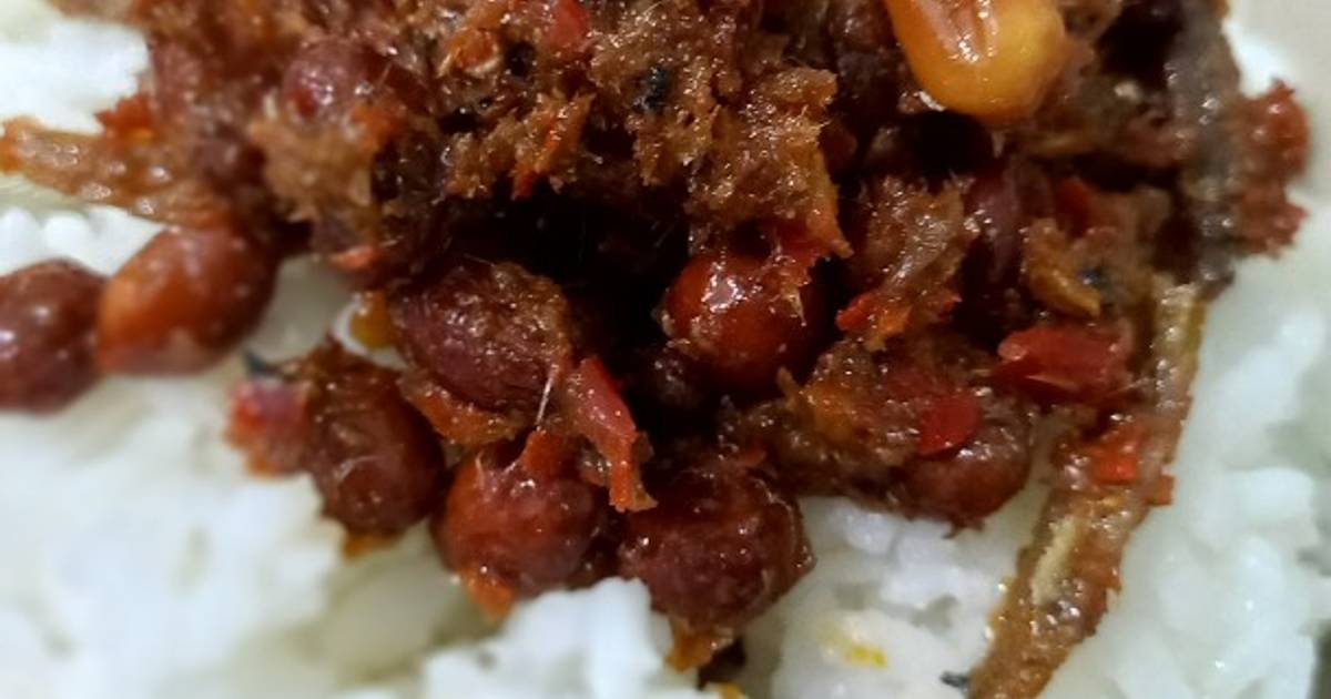 Resep Sambal Teri Kacang oleh Choiria Shinta - Cookpad
