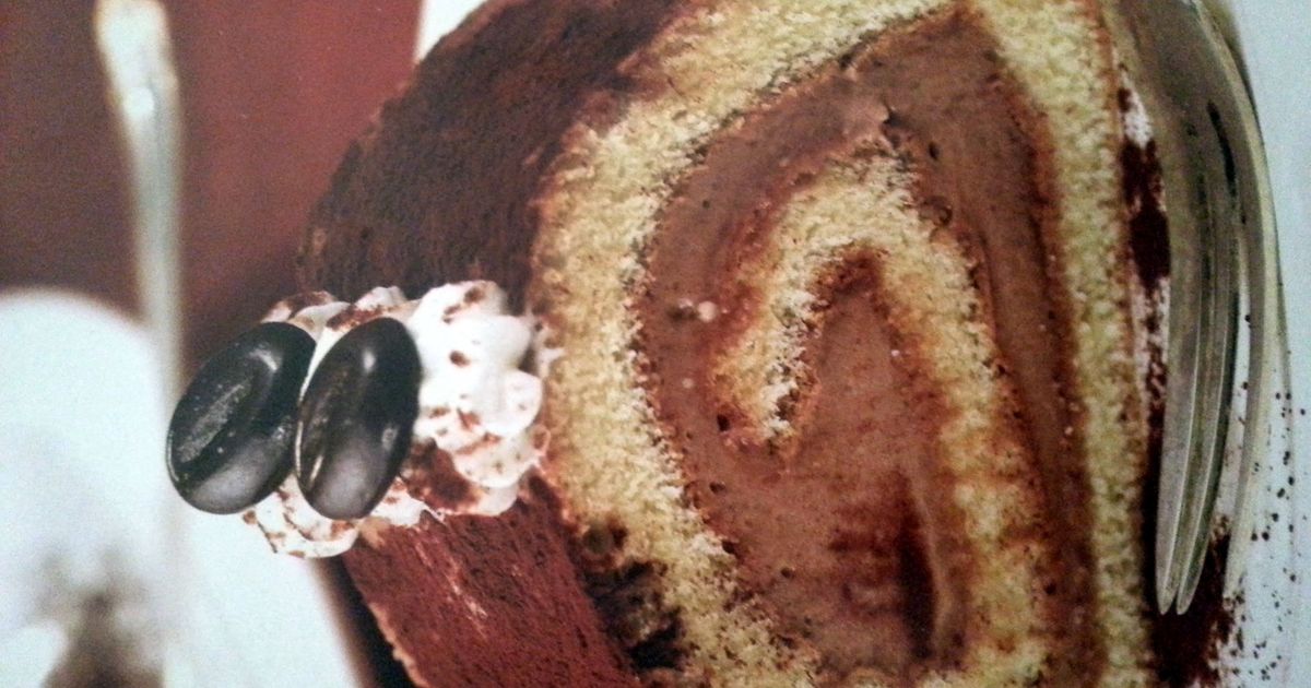 Coffee Roulade Recipe by azadadnan5