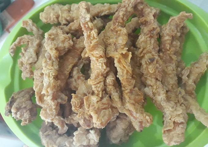 Resep Ayam crispy (Stick ayam) oleh arlina dewi - Cookpad