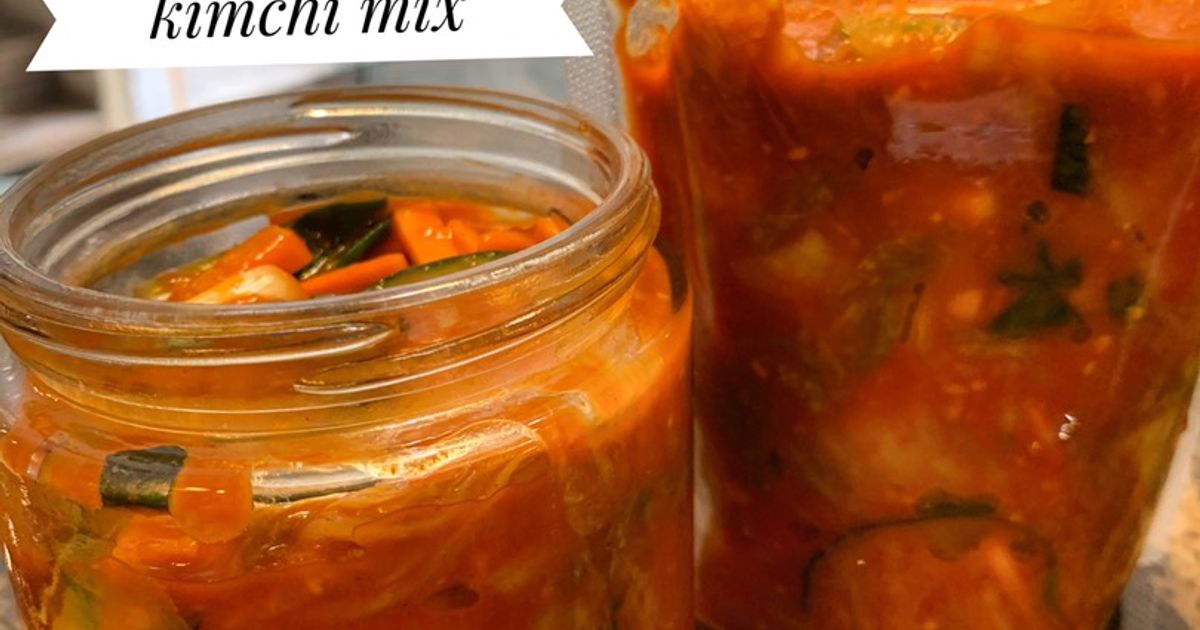 Resep Homemade Kimchi Mix oleh RAVITARAV (Rav's Kitchenette) - Cookpad