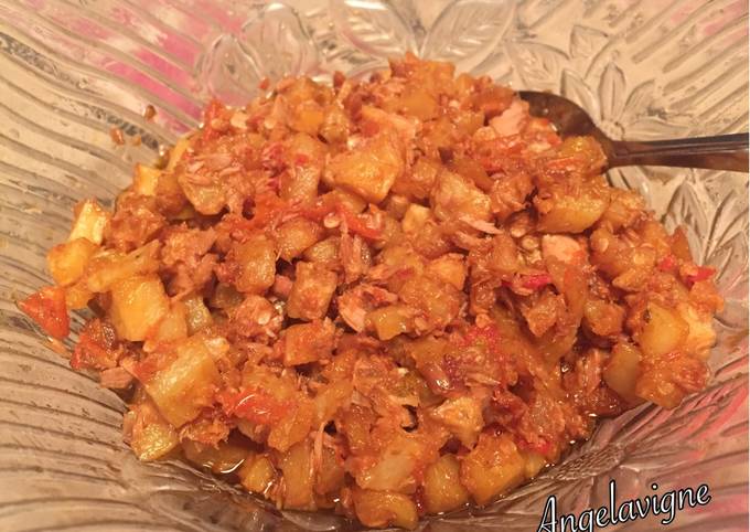 Resep Kentang tuna kaleng saus oleh Angelaaaa - Cookpad