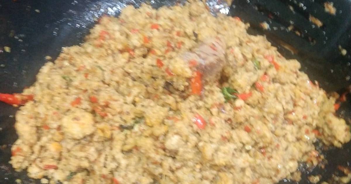 Resep Oncom sambal kencur oleh herviana noho - Cookpad