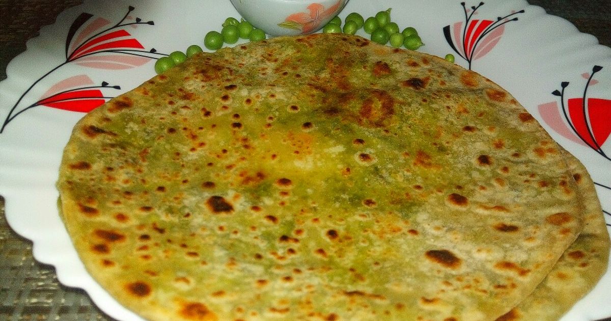 Green Peas.Matarsutir Parata/Peas Paratha Recipe by Deepanjali Das ...
