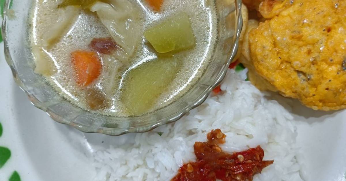 Resep Sayur lodeh dan Sambel Terasi mentah oleh Thea.tantia - Cookpad