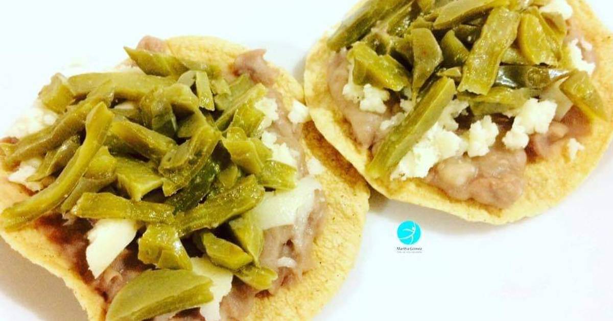 86 recetas muy ricas de tostadas de frijol con queso compartidas por ...