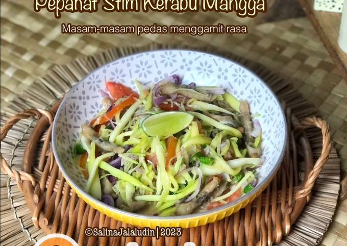Resipi Pepahat Stim Kerabu Mangga oleh Salina Jalaludin - Cookpad