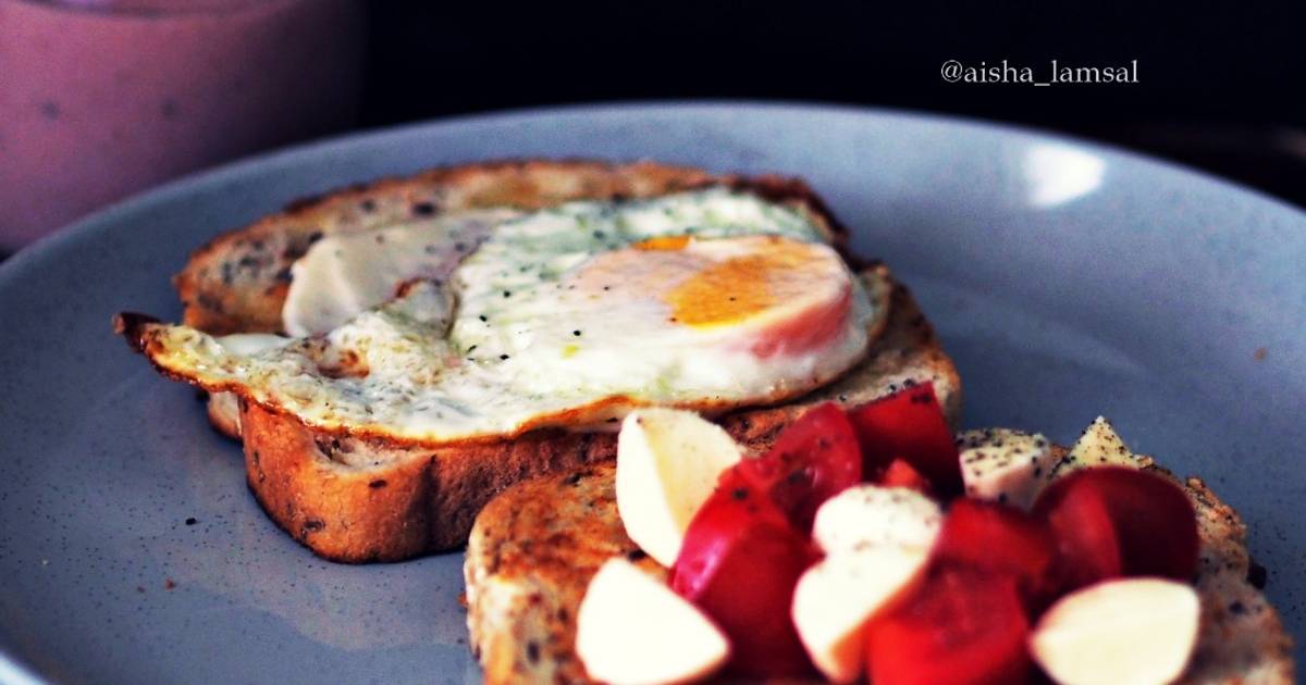 Resep Roti bakar telur oleh aisha Lamsal - Cookpad