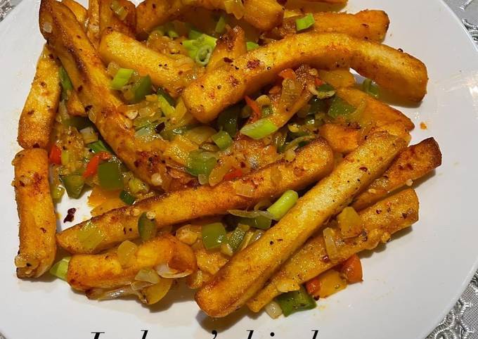 Masala Chilli Chips: Recipe by Lubna’s Kitchen - Cookpad