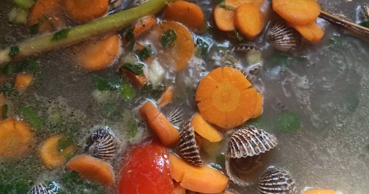 Resep Sup kerang dara ️ oleh Tanberika Sari - Cookpad