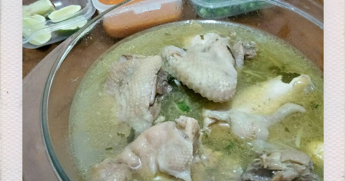 Resep Sop Ayam klaten (ala pak min) oleh IG : Yuliindraw - Cookpad