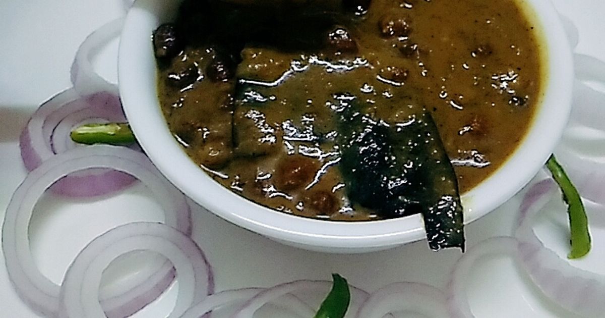 Kala Chana Chole(black Chickpea Chole) Recipe by jyoti prasad - Cookpad