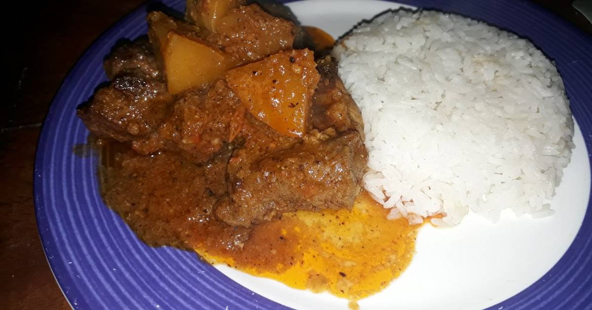 Fricase de cerdo - 13 recetas caseras- Cookpad