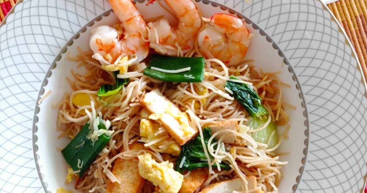 Resep Bihun Goreng Seafood (Stir Fry Bee Hoon) oleh KarKookery - Cookpad