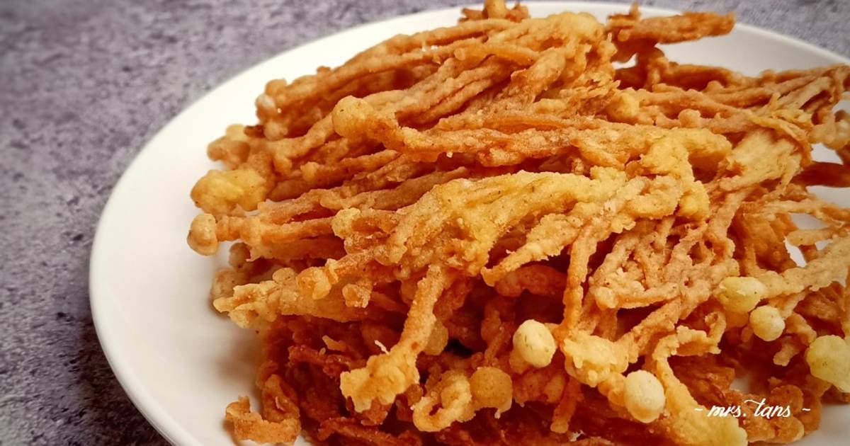 Resep Jamur Enoki Crispy oleh Mrs.Tans |IG : @tans.erni - Cookpad