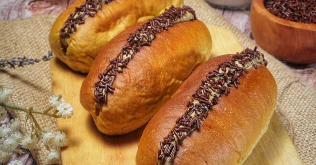 Resep Roti Mocca Meses 🌭 oleh Aling Wang - Cookpad