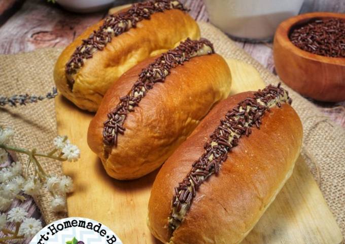 Resep Roti Mocca Meses 🌭 oleh Aling Wang - Cookpad