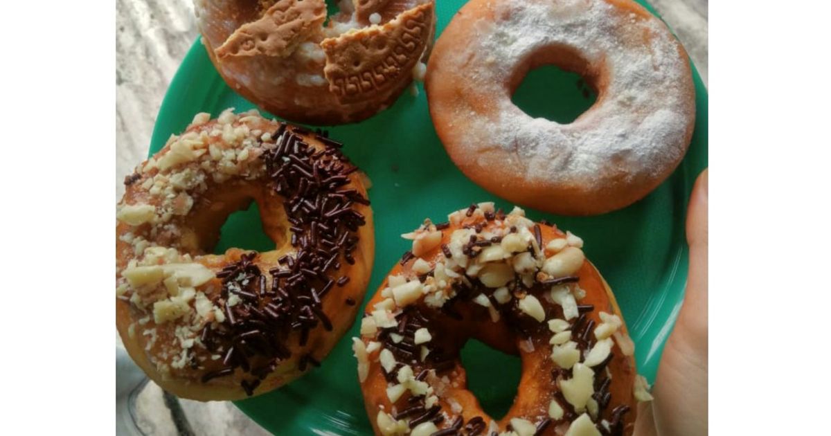 Resep Donut Empuk & Lembut, Ulen 7 Menit Kalis! oleh stephanie phang ...