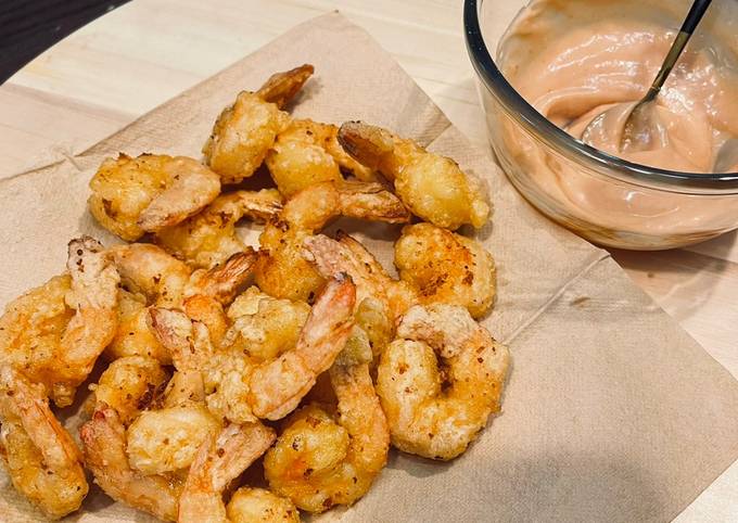 Resep Udang goreng with mayonnaise oleh Calsy - Cookpad