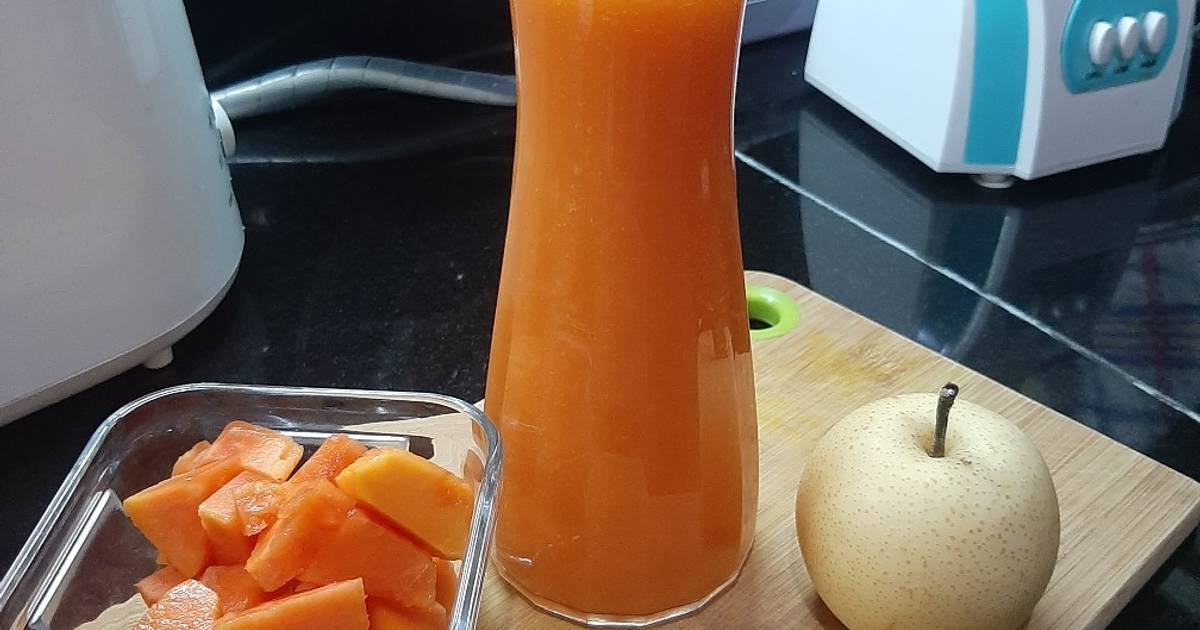 Resep Jus Pir Pepaya Segar oleh Christine Octavia - Cookpad