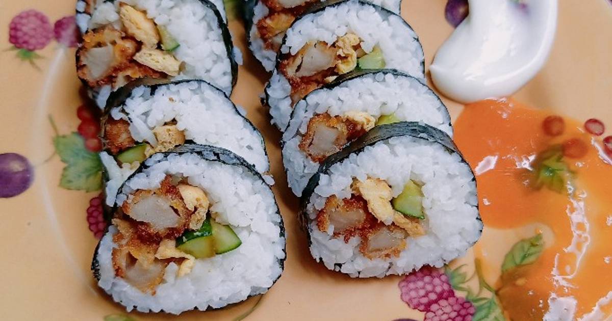 6 resep gimbab crispy enak dan mudah - Cookpad