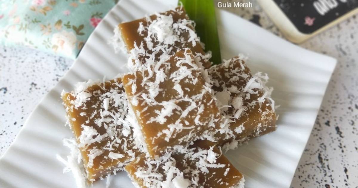 Resep Kue Kaswi Gula Merah oleh Bunda Ei - Cookpad