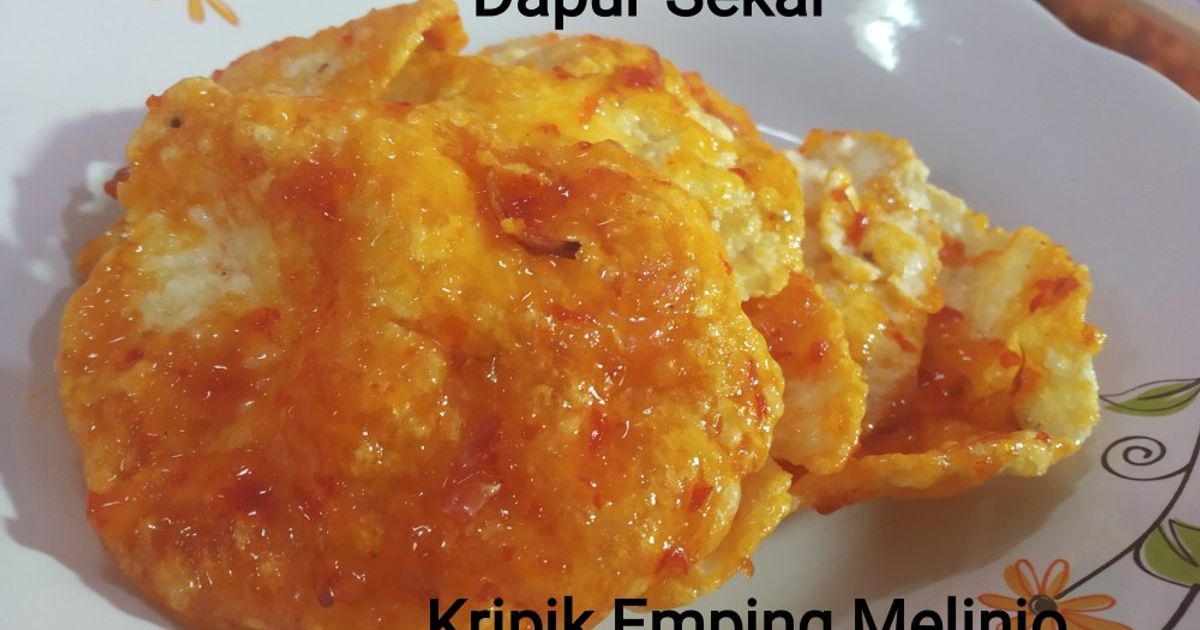 62 resep emping melinjo tambahan enak dan mudah - Cookpad
