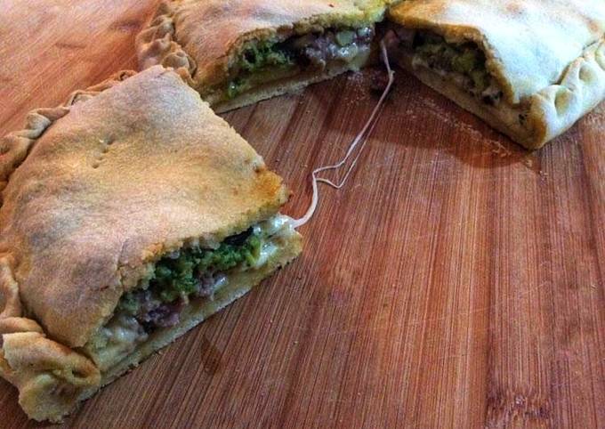 Ricetta Scacciata siciliana con broccoli e tuma 🌷 di Francesca Naselli ...
