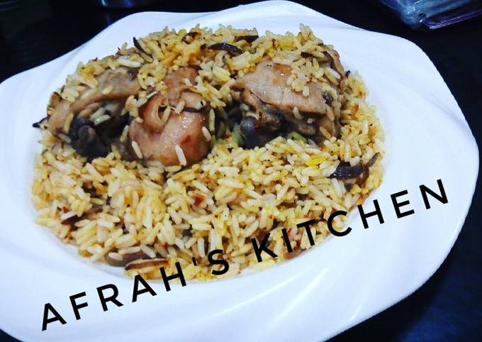 Chicken biryani girki daga Afrah's kitchen - Cookpad
