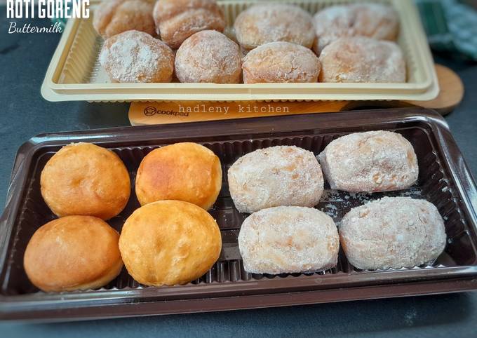 Resep Roti Goreng Buttermilk oleh Hadleny Kitchen - Cookpad