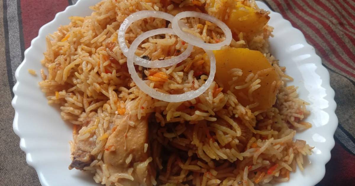 Daighi biryani Recipe by Tania khan - Cookpad