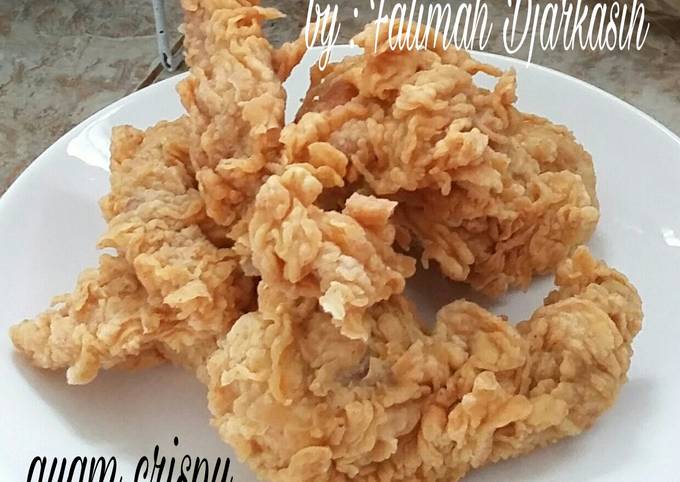 Resep Ayam crispy oleh Fatimah Djarkasih - Cookpad