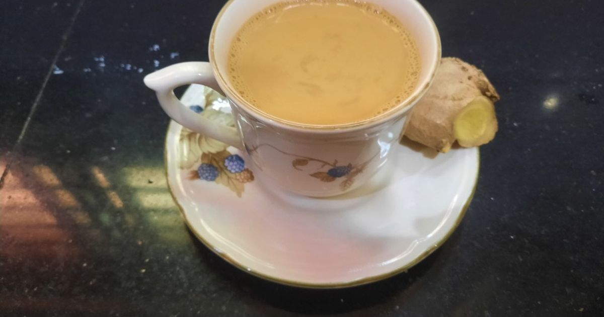 Ginger Tea Recipe by Humaira Saleem - Cookpad