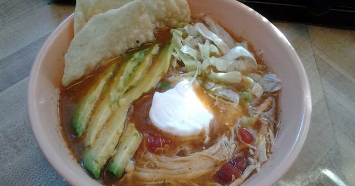 Chicken Tortia Soup Recipe By 4everatwin