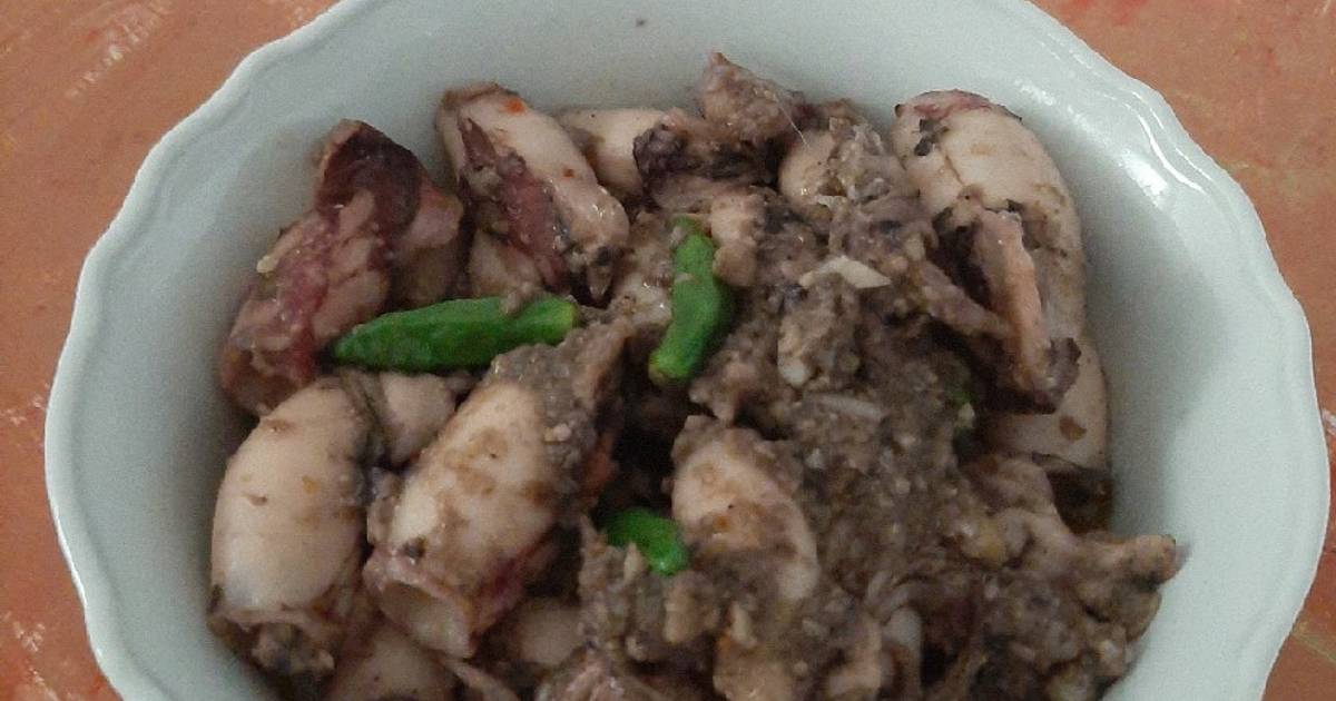 Resep Cumi Bumbu Hitam oleh Endang Pratiwi - Cookpad