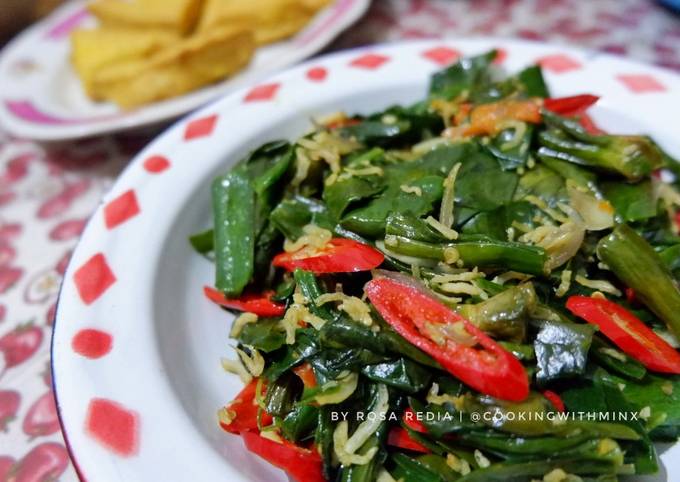 Resep Tumis Genjer Teri oleh Rosa Redia - Cookpad