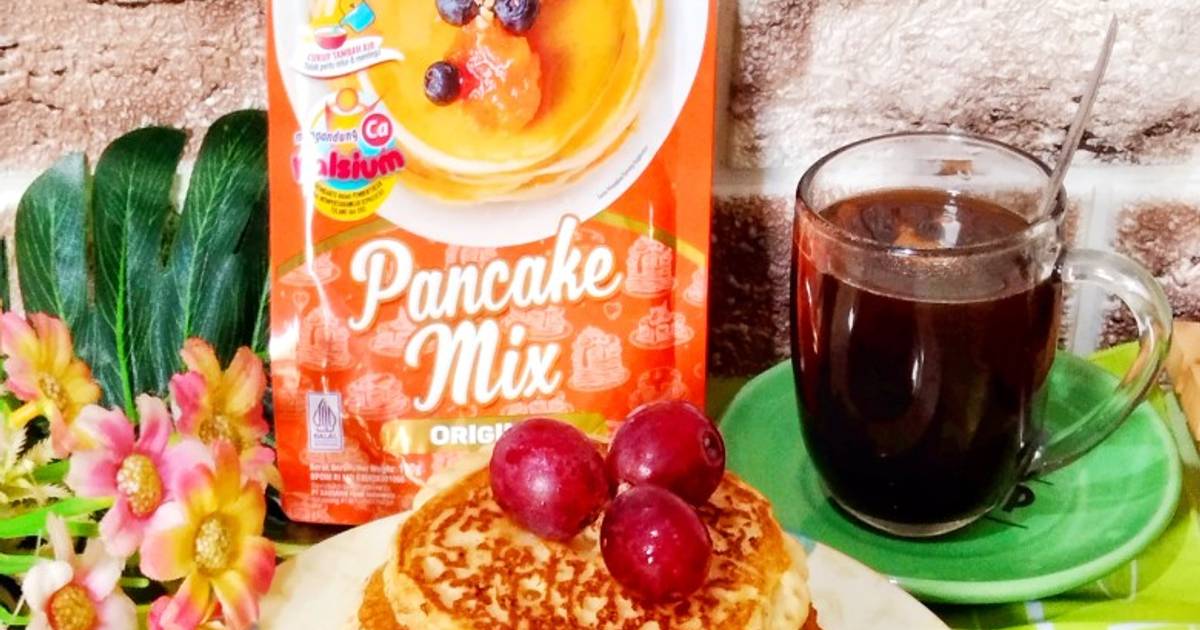 Resep Pancakemix oleh Lanjarsih/Mama Fifian ( MasakanRumahan) - Cookpad