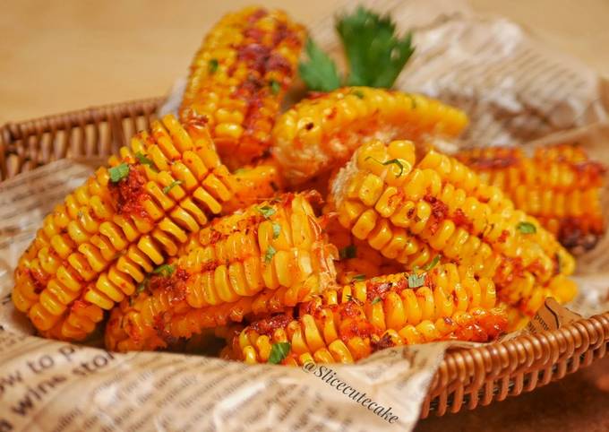 Resep Jagung Bakar Oven - Corn Ribs oleh Slicecutecake - Cookpad