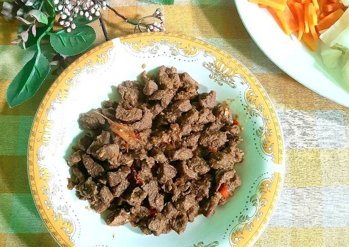 Resep Sate Sapi Goreng oleh Marselina Siagian - Cookpad