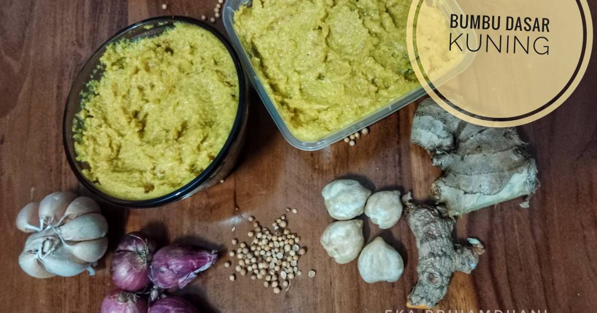 Resep Bumbu Dasar Kuning oleh eka prihamdhani - Cookpad