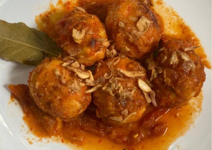 Resep Telur Balado Padang oleh Agustina Erlinda - Cookpad