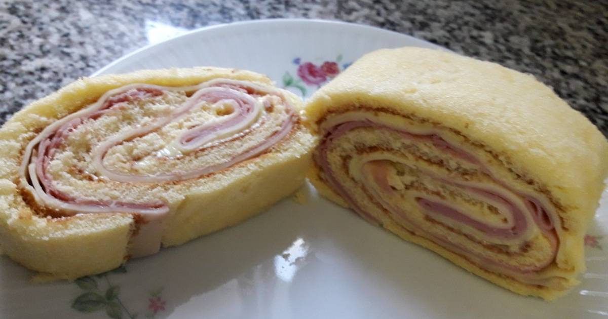 Arrollado Agridulce De Jamón Y Queso Receta De Daniela Brening Cookpad