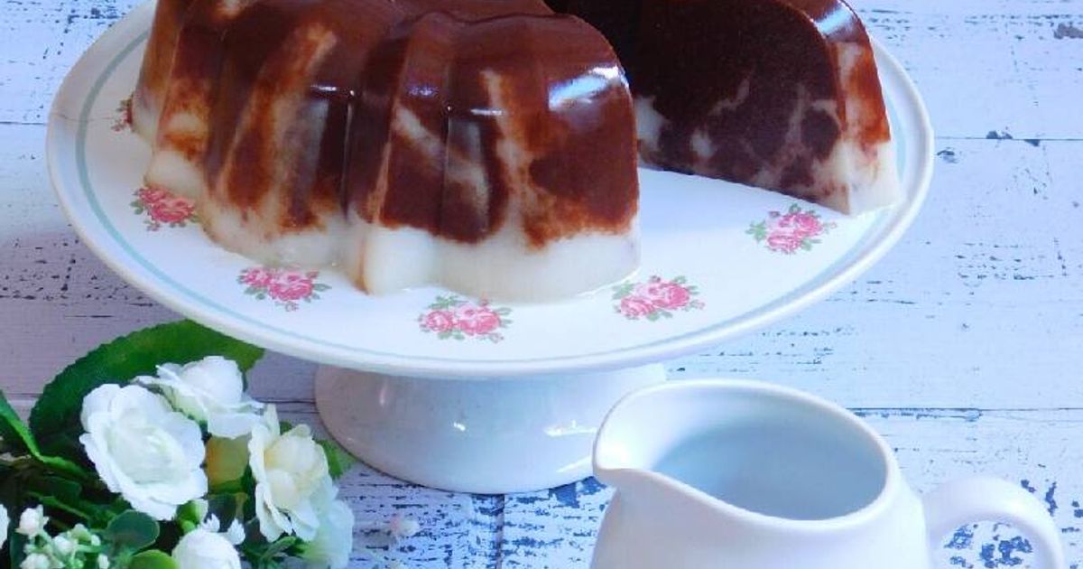 Resep Puding Marmer oleh Dapur Kumels - Cookpad