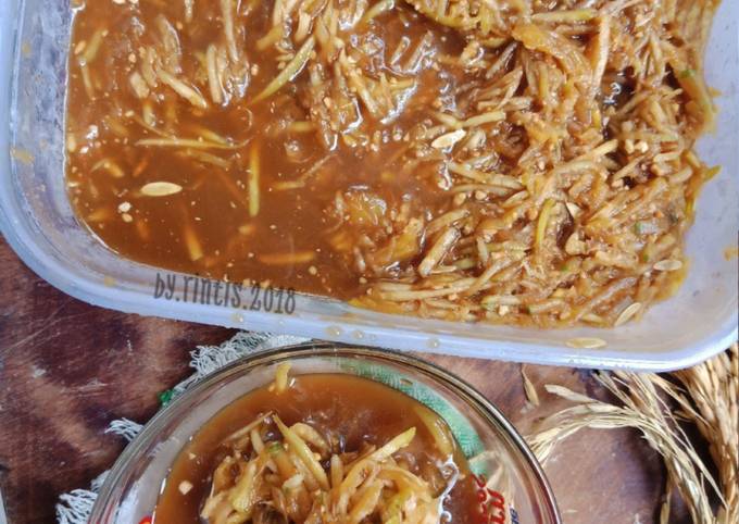 Resep Rujak Serut Segar oleh Annaswa - Cookpad